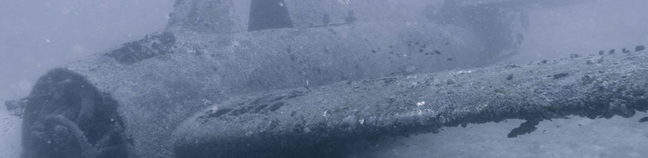 Tulagi Wildcat - a newly discovered wreck in the Solomon Islands