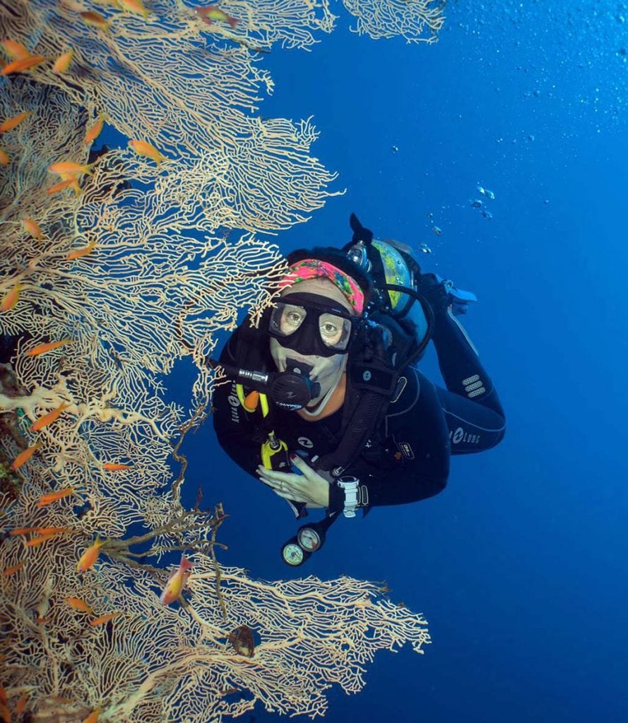 Sarah Richard shouts out for female divers with ‘Girls That Scuba’