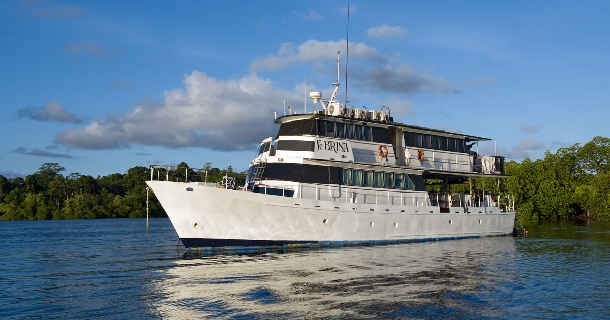 FeBrina offers itineraries in Kimbe Bay, New Britain & Milne Bay