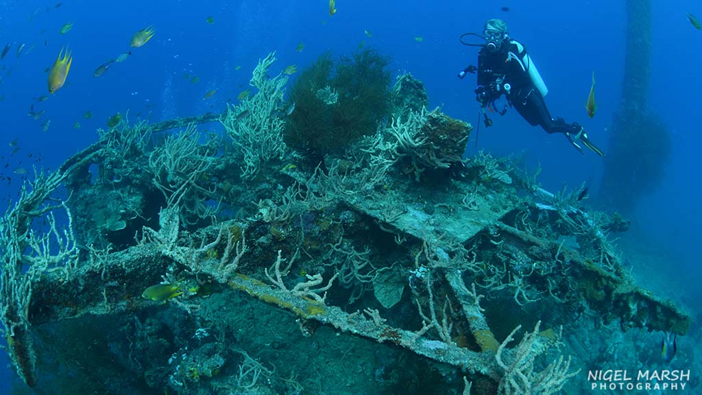 Best wreck diving in the South Pacific and South East Asia