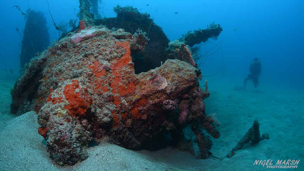 Best wreck diving in the South Pacific and South East Asia